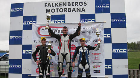 Motorsporten.dk - Road Racing - Rasmus Vendelbo fører nu Scandinavian Open